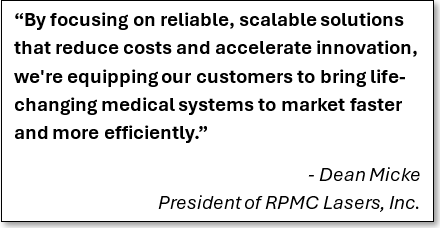 RPMC Unveils Revamped Medical Laser Portfolio | RPMC Lasers